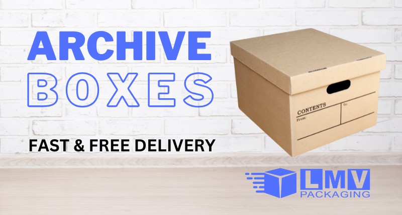 Archive Boxes in Denny Lodge | Storage Boxes - Free Delivery