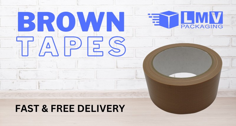 Brown Packing Tape UK | LMV PACKAGING